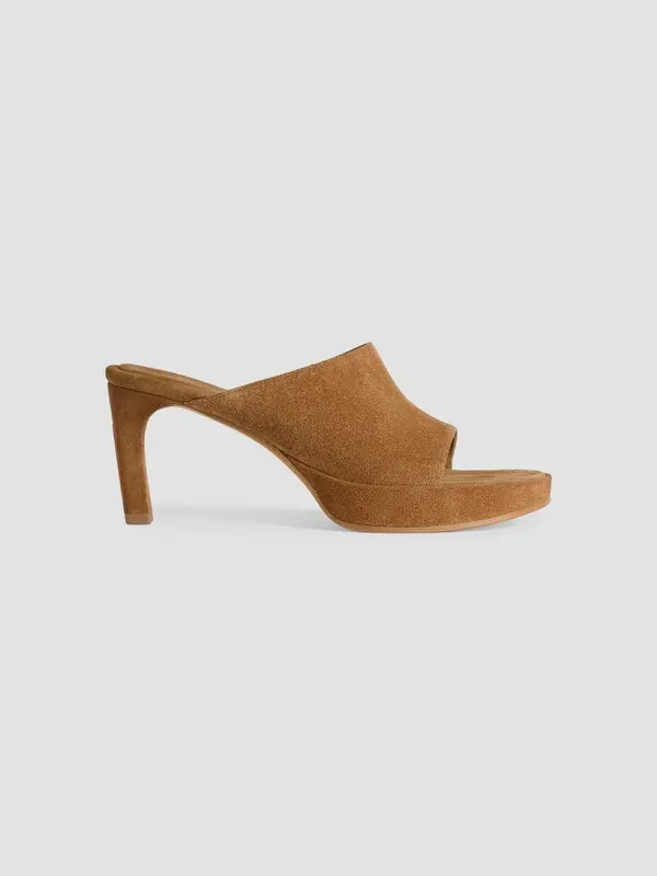 Balenciaga Fargo Mules - Brown