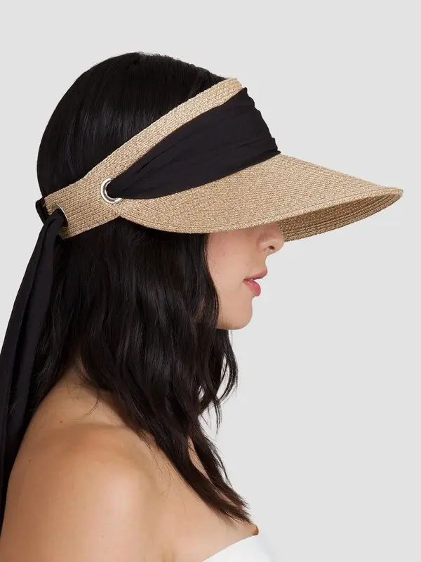 Eugenia Kim Ricky Ribbon Packable Visor