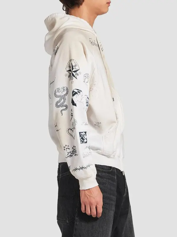 Balenciaga Classic Ink Zip-up Hoodie
