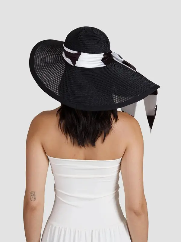 Eugenia Kim Sydney Scarf Asymmetric Sun Hat