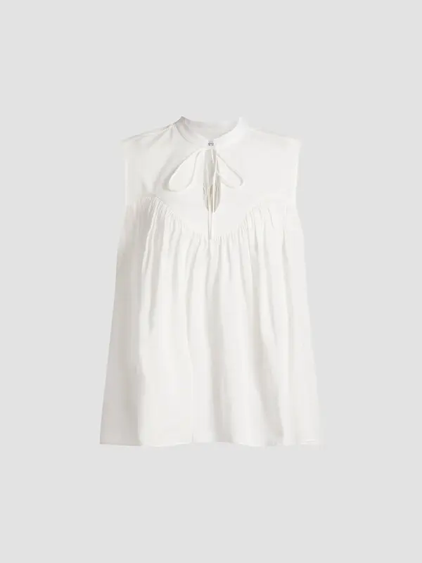 Derek Lam 10 Crosby Chase Yoked Top
