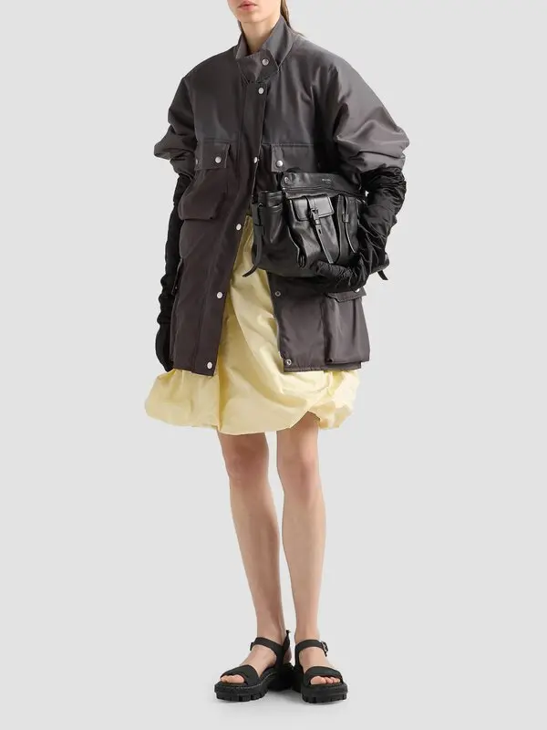 Prada Washed Re-nylon Rain Jacket