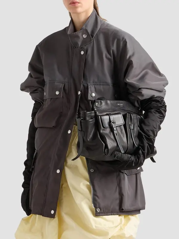 Prada Washed Re-nylon Rain Jacket