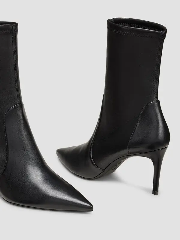 STUART WEITZMAN Power 75mm Leather Ankle Boots