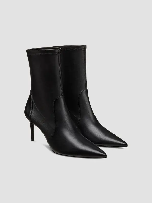 STUART WEITZMAN Power 75mm Leather Ankle Boots