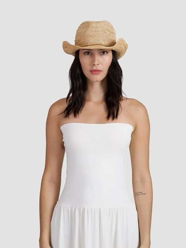 Eugenia Kim Winona Raffia Cowboy Hat