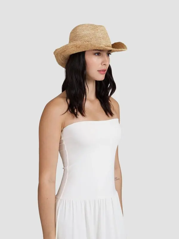 Eugenia Kim Winona Raffia Cowboy Hat