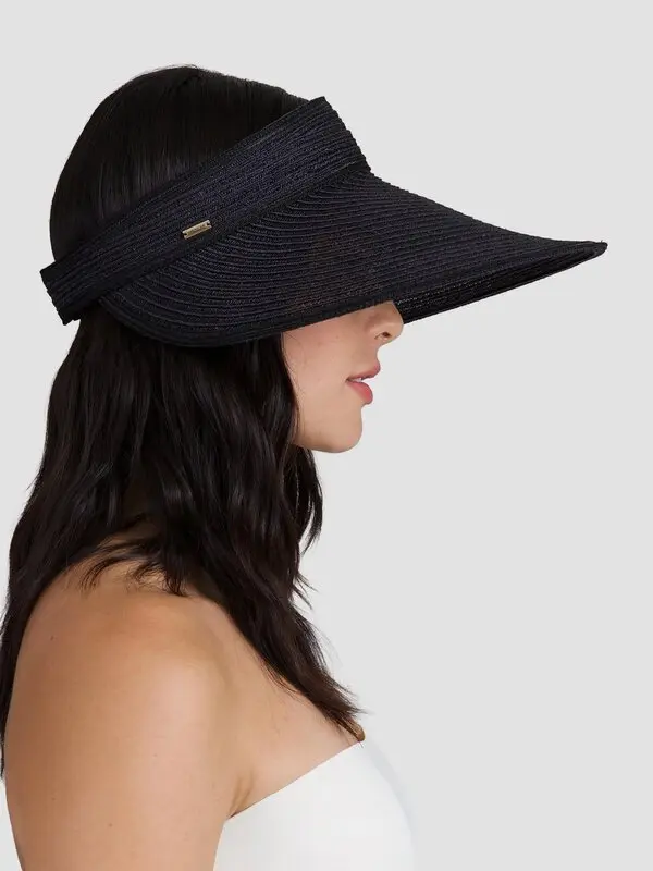 Eugenia Kim Trixie Hemp-blend Packable Visor