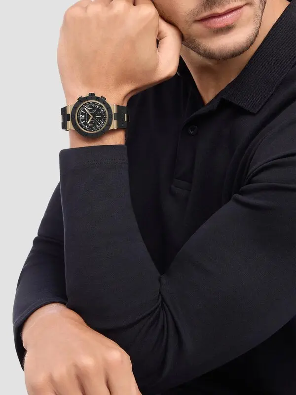 BVLGARI Titanium, Aluminum & Rubber Chronograph Watch/41mm