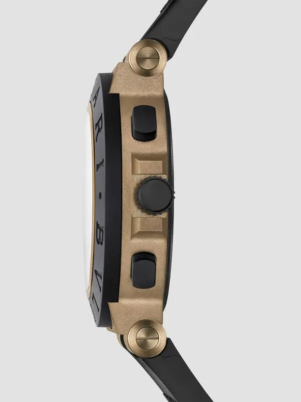 BVLGARI Titanium, Aluminum & Rubber Chronograph Watch/41mm