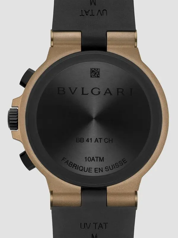 BVLGARI Titanium, Aluminum & Rubber Chronograph Watch/41mm