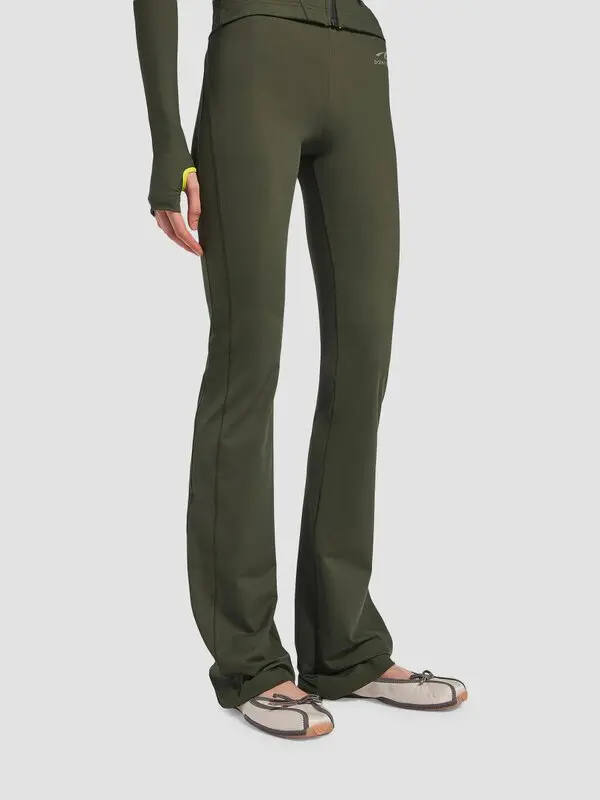 Balenciaga Techwear Flared Leggings