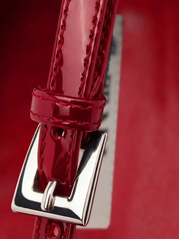 Prada Open Side Patent Leather Pumps - Red