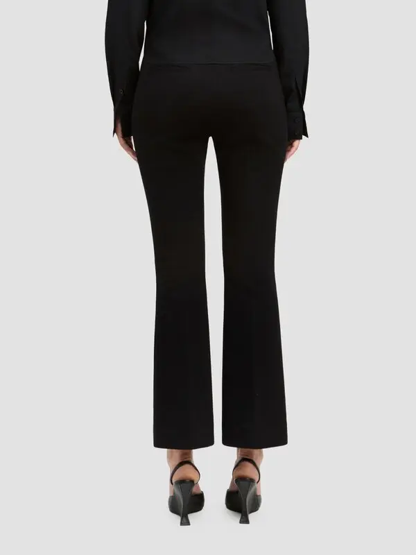 Derek Lam 10 Crosby Isaac Flared-leg Trousers - Black