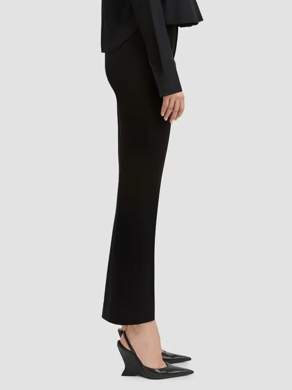 Derek Lam 10 Crosby Isaac Flared-leg Trousers - Black