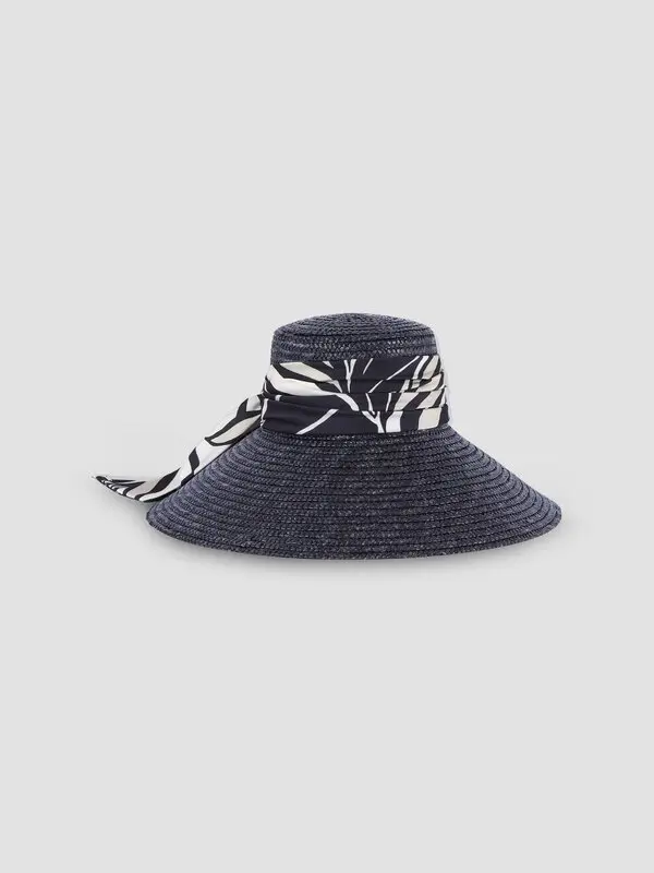 Eugenia Kim Mirabel Wide-brim Straw Sun Hat - Black