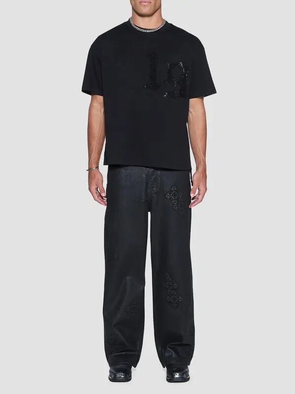 Ksubi Stardom Cotton Crewneck T-shirt