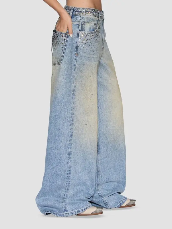 Ksubi Lax Field Wide-leg Jeans