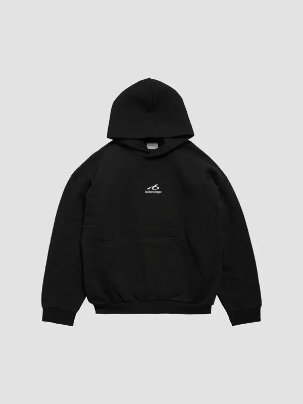 Balenciaga Bodies Medium Fit Hoodie - Black