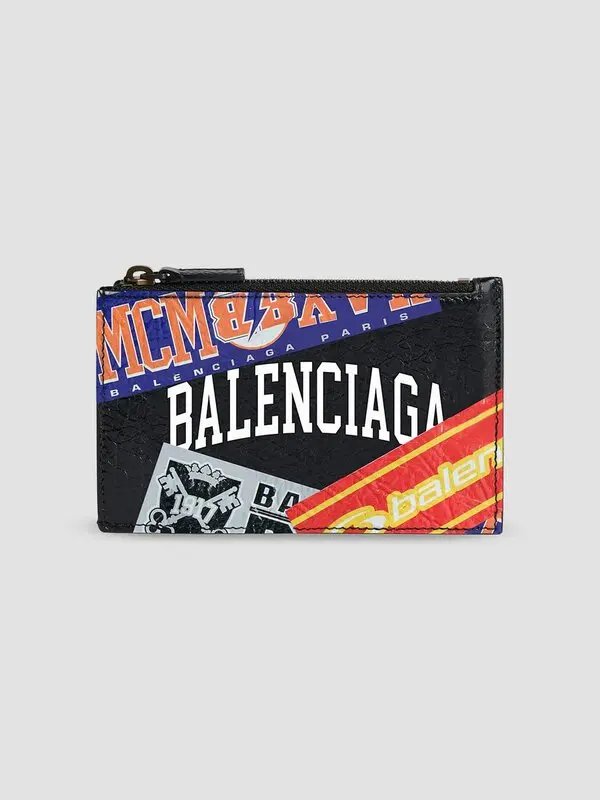 Balenciaga Cash Large Long Coin And Card Holder