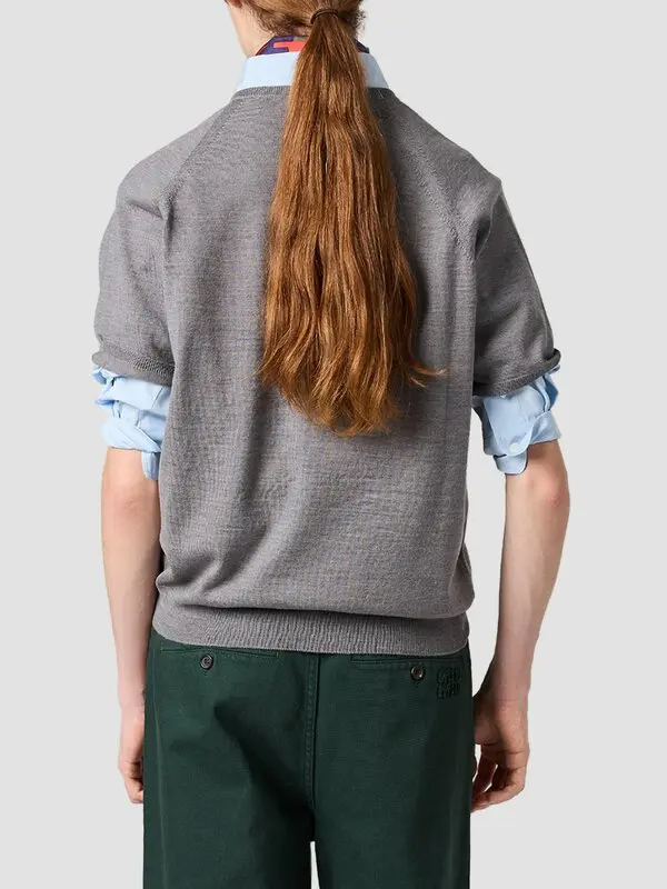 Miu Miu Wool V-neck Sweater