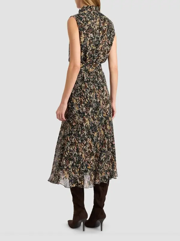 Santorelli Nirva Floral Midi Dress