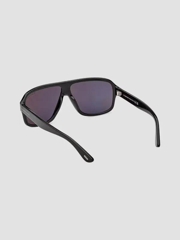 TOM FORD William 63mm Navigator Sunglasses
