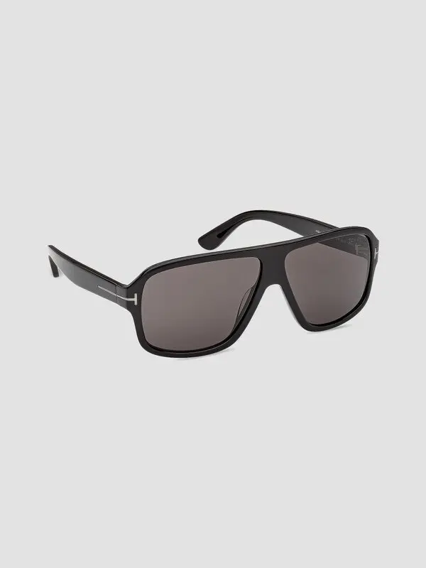 TOM FORD William 63mm Navigator Sunglasses