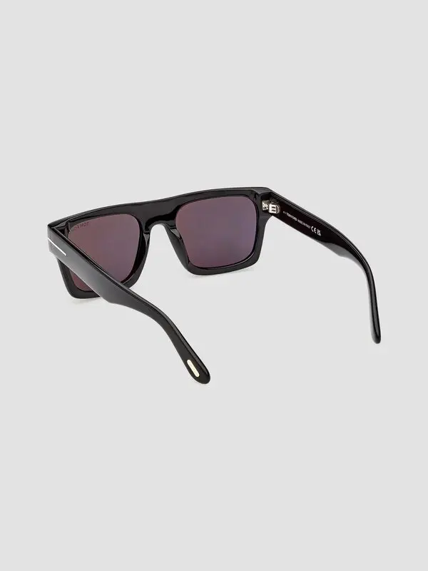 TOM FORD Cyrus 53mm Square Sunglasses