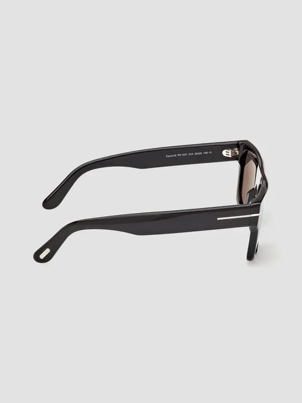 TOM FORD Cyrus 53mm Square Sunglasses
