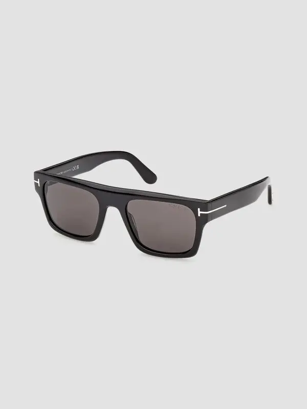 TOM FORD Cyrus 53mm Square Sunglasses - Black