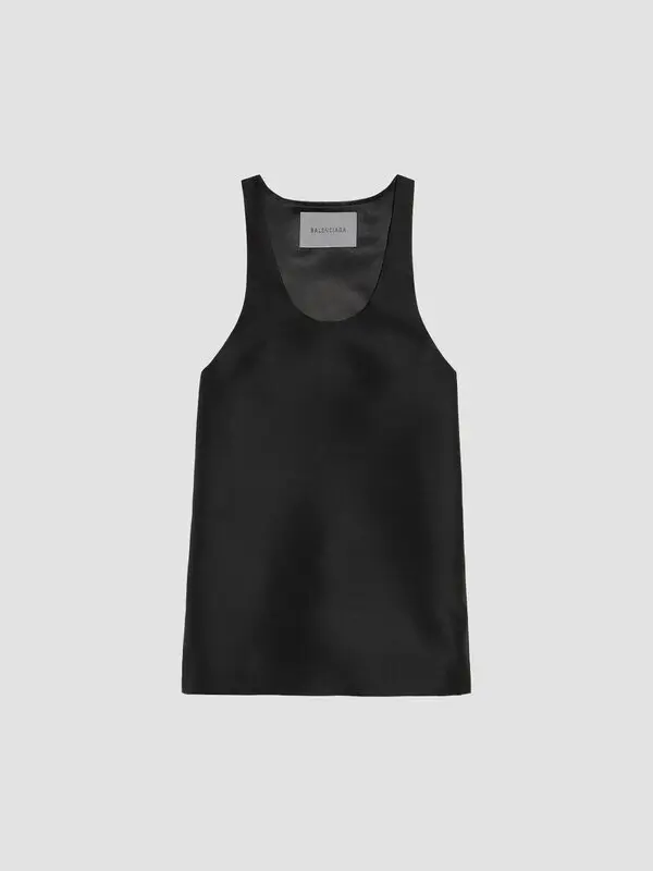 Balenciaga Scooped Mini Dress