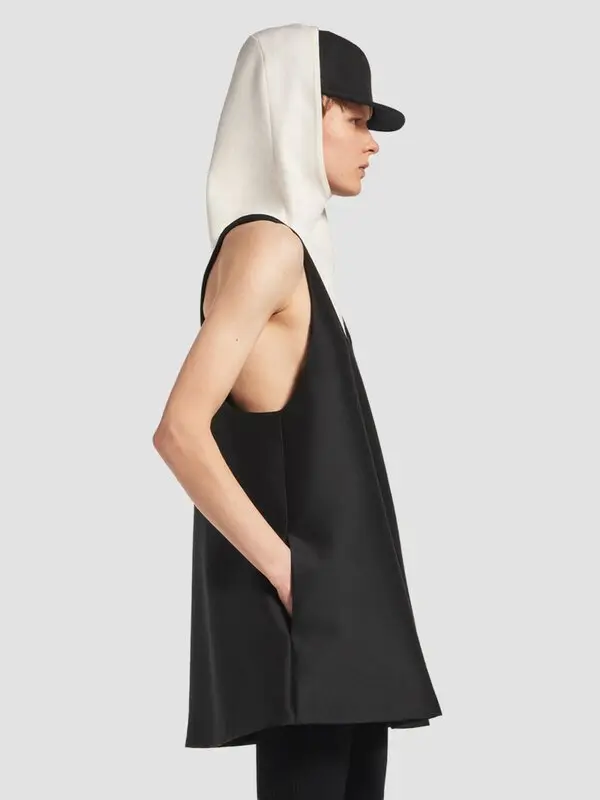 Balenciaga Scooped Mini Dress
