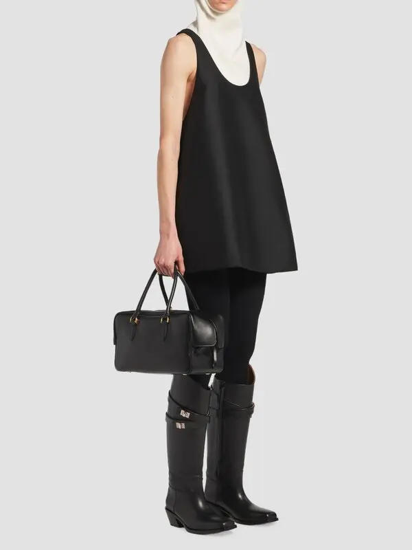 Balenciaga Scooped Mini Dress