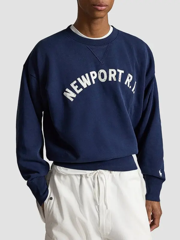 Polo Ralph Lauren Newport Fleece Crewneck Sweatshirt - Newport Navy