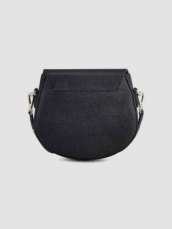 Gigi New York Sophia Textured Leather Saddle Bag