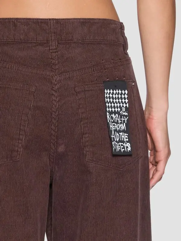 Ksubi Low Rider Corduroy Wide-leg Jeans