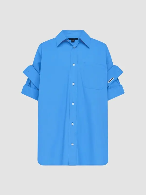 Ksubi Astra Oversized Cotton Poplin Shirt