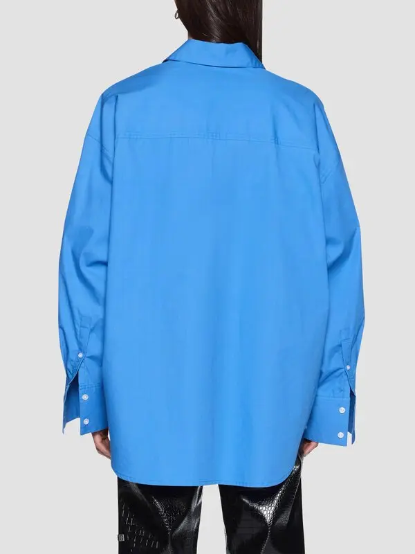 Ksubi Astra Oversized Cotton Poplin Shirt