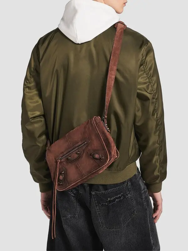 Balenciaga Le City Flap Small Messenger Bag - Light Espresso