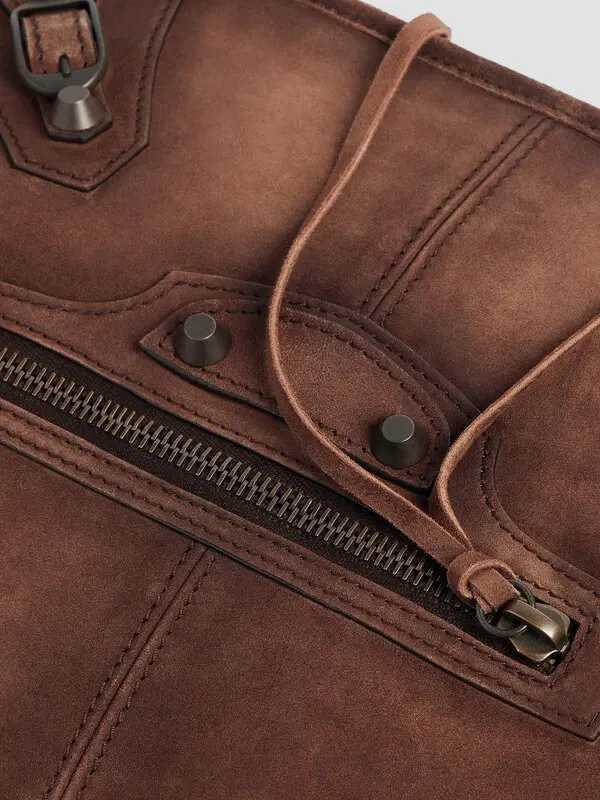 Balenciaga Le City Flap Small Messenger Bag - Light Espresso