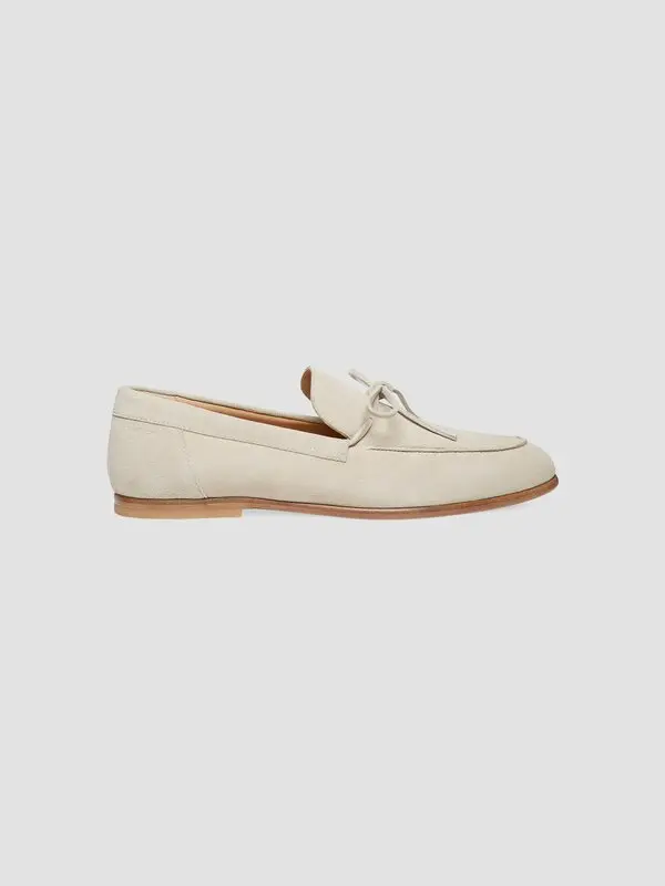 STUART WEITZMAN Bennett Suede Loafers