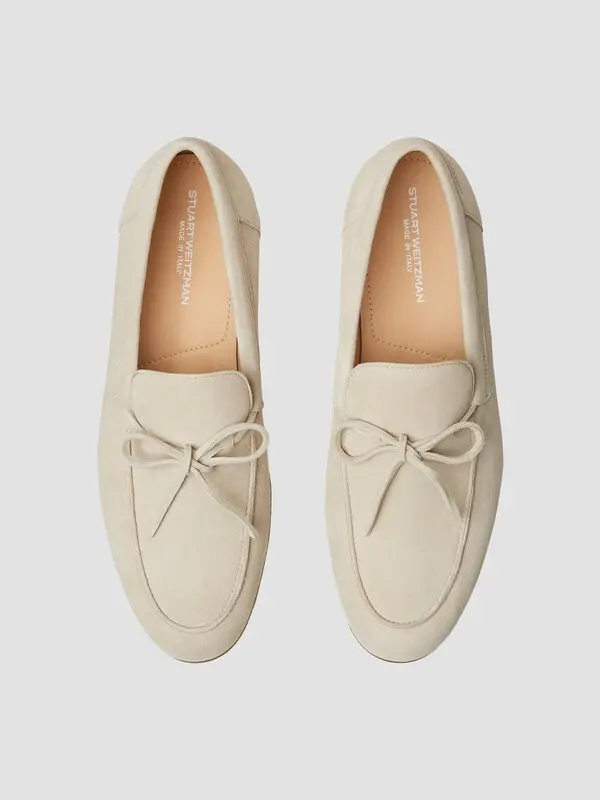 STUART WEITZMAN Bennett Suede Loafers