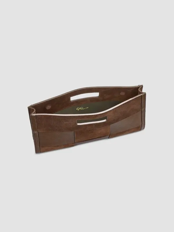 Gigi New York Remy Suede Clutch