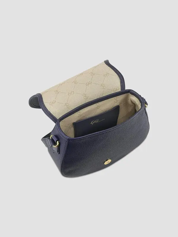 Gigi New York Jenni Pebble Leather Saddle Bag