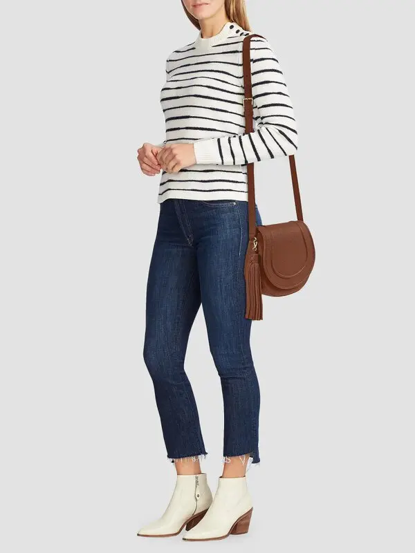 Gigi New York Jenni Pebbled Leather Crossbody Bag