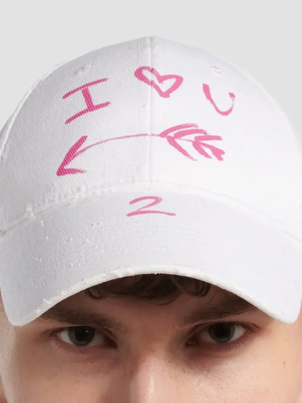 Balenciaga I Love U Baseball Cap
