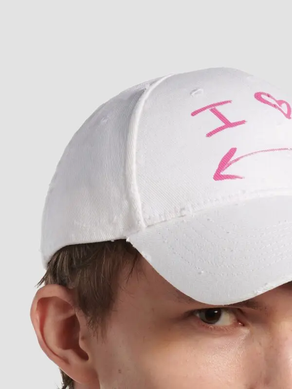 Balenciaga I Love U Baseball Cap