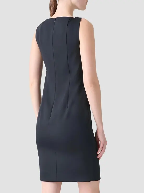 Akris Silk-stretch Sheath Minidress
