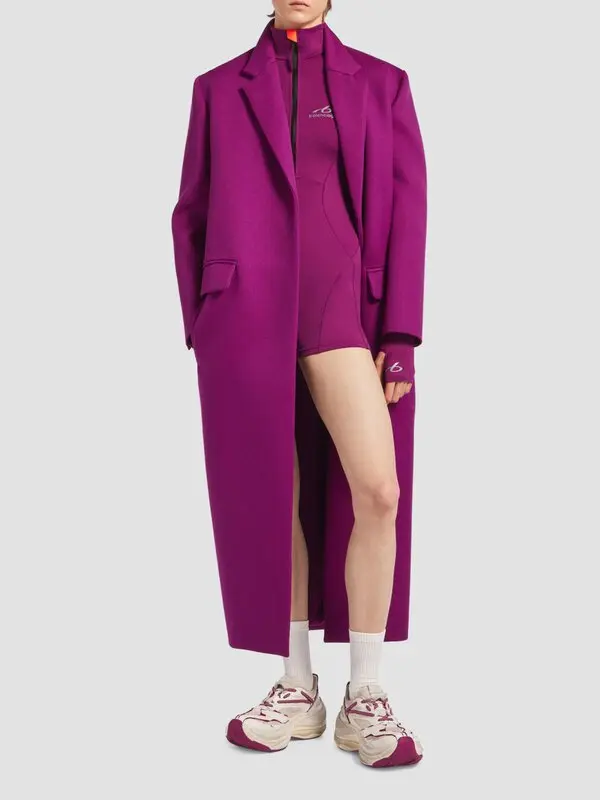 Balenciaga Techwear Short Long Sleeve Bodysuit